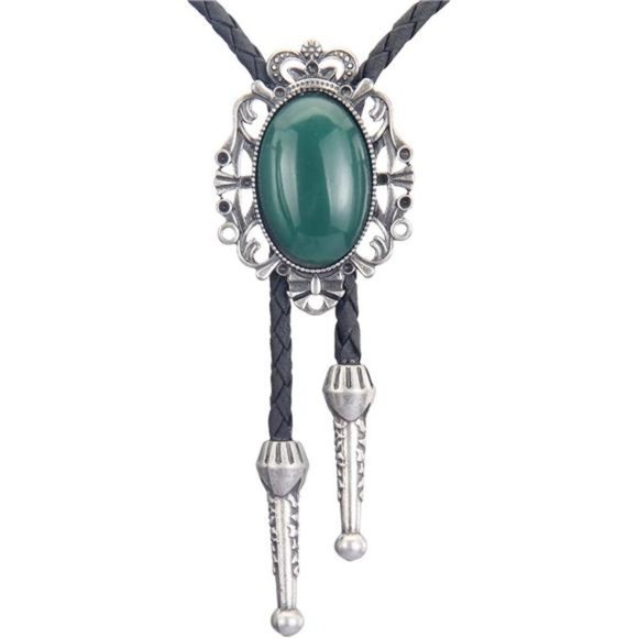 Accessories | Mens Bolo Tie Cowboy Necklace Leather Necktie Western ...